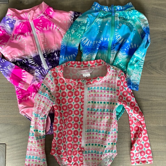 Tommy Bahama | Swim | Euc 3 One Piece Rash Guard Swim Suits | Poshmark